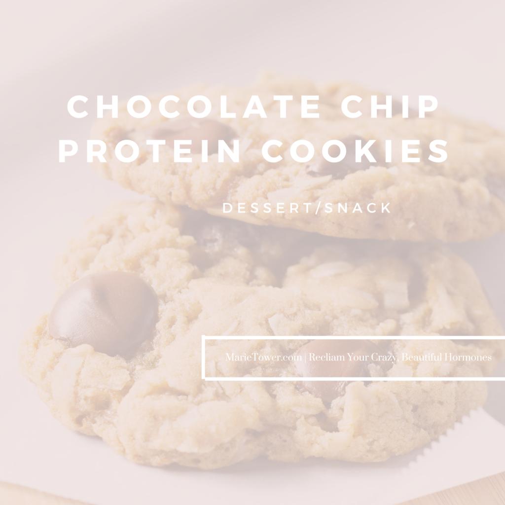 Chocolate Chip Protein Cookies - Marie Tower Nutrition